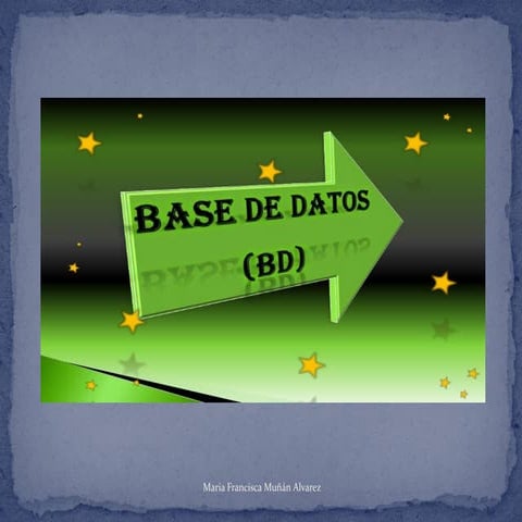 Presentación Base de Datos | PPTX