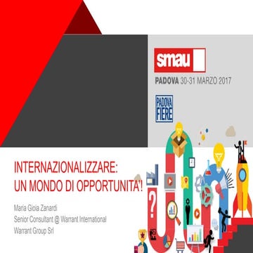 Maria Gioia Zanardi - SMAU Padova 2017 | PPT