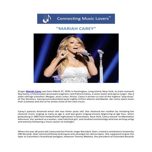 Mariah Carey | DOCX