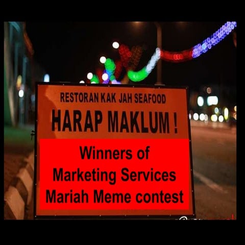 Mariah meme contest: And the winner is... | PPTX