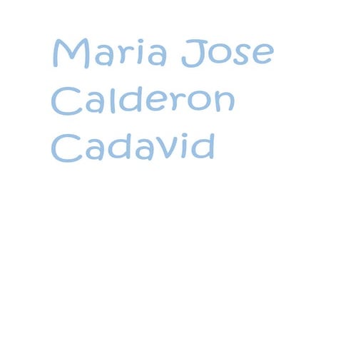 Maria jose calderon cadavid | DOCX