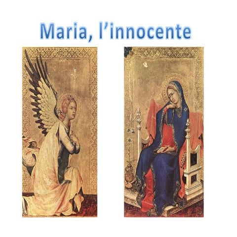 Maria innocente | PPT