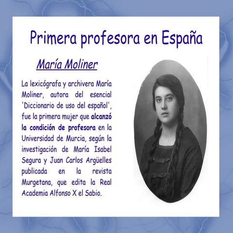 Maria moliner | ODP