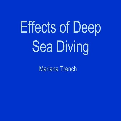 mariana trench | PPT