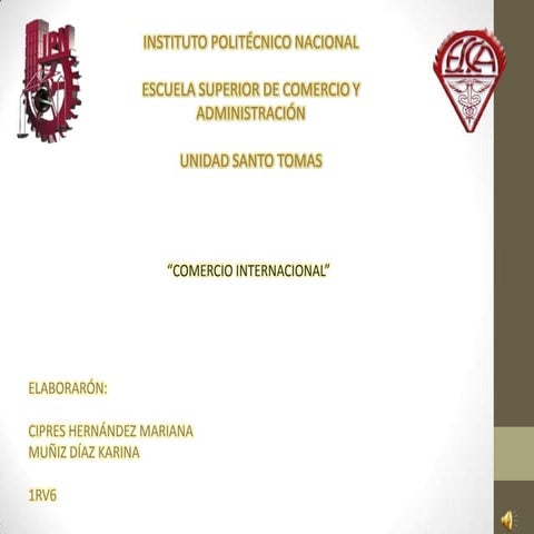 Comercio Internacional | PPTX