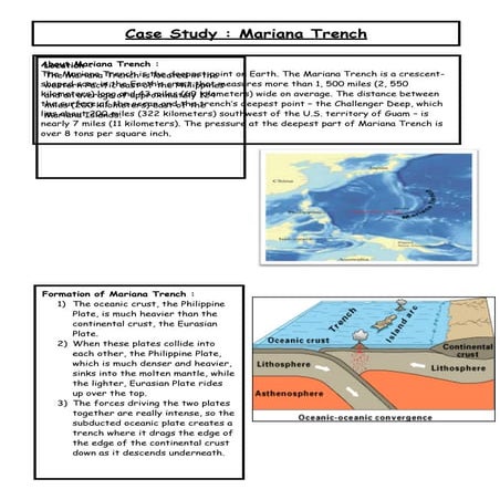 Mariana trench | PDF