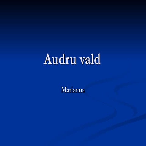 Audru vald | PPT