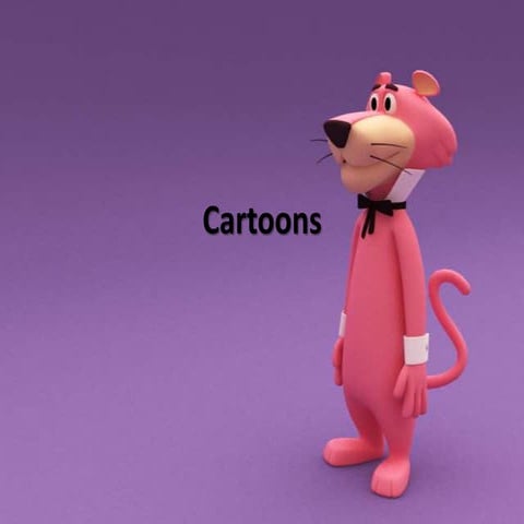 TYPES OF CARTOON! eXAMPLES | PPTX