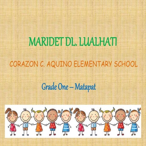 MLualhati Presentation | PPTX