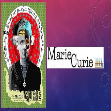 Marie Curie | PPTX