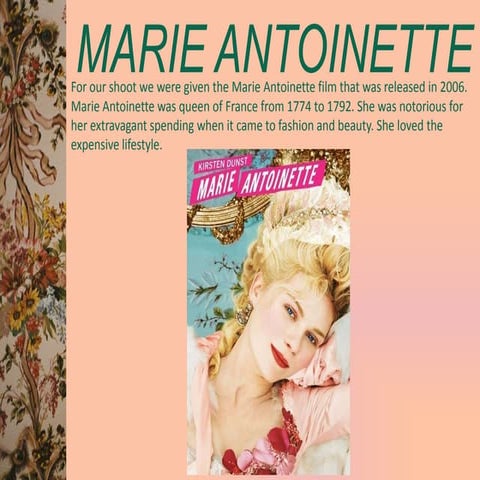 Marie antoinette | PPTX