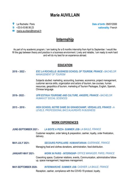INTERNSHIP 2019 | PDF