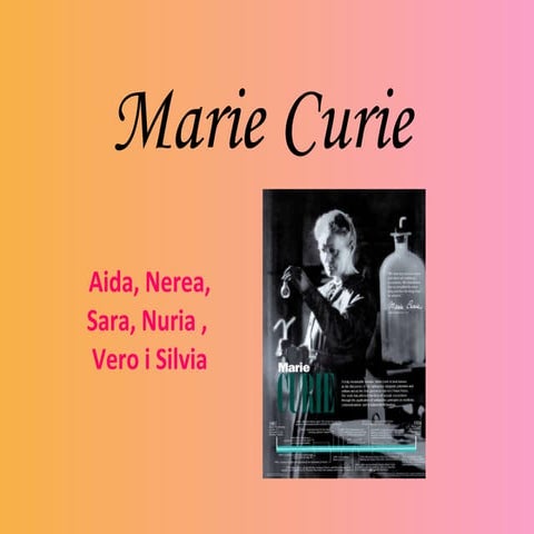 Marie curie | PPT