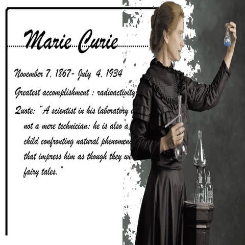 Marie Curie | PPT