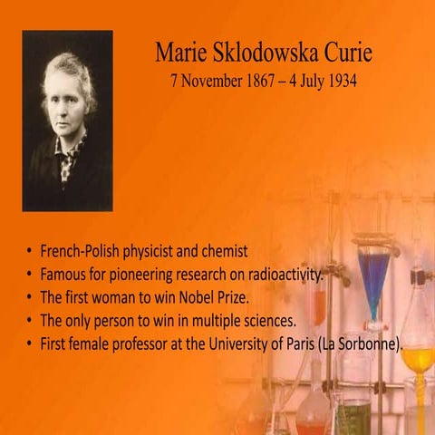 Marie Curie | PPTX