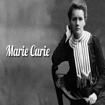 Marie curie | PPTX