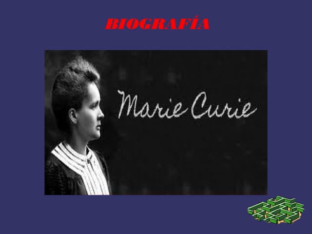 Marie Curie | PPTX