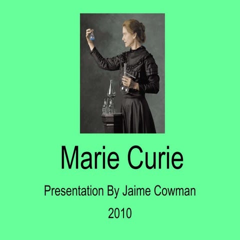 Marie curie | PPT
