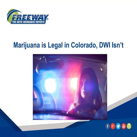 Marijuana is Legal in Colorado, DWI Isn’t | PPT