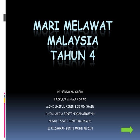 Mari melawat malaysia | PPTX