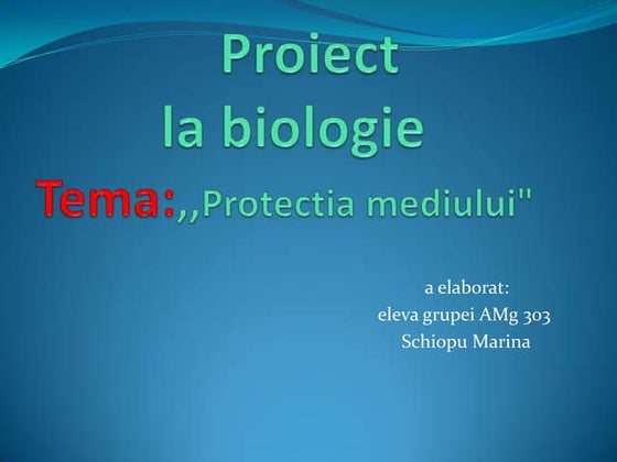 Protectia mediului material didactic | PPT