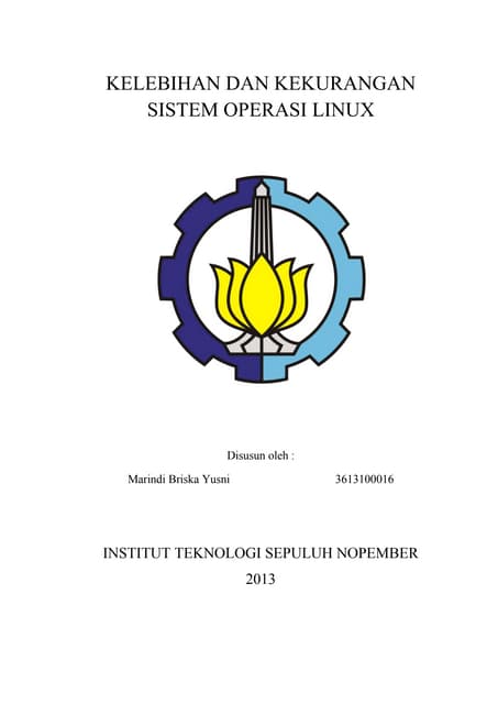 Perbandingan sistem operasi windows dan linux | PPTX