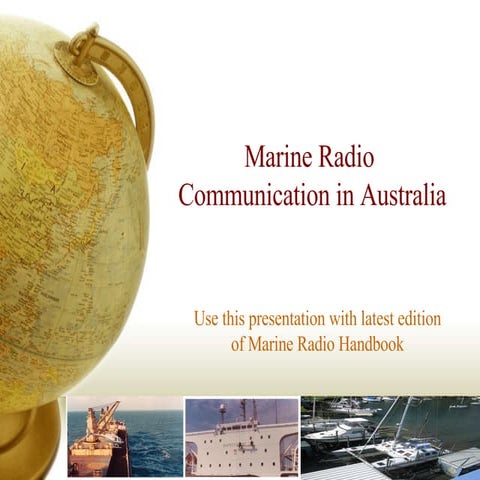 Marine Radio Communication | PPT