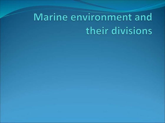 LAYERS OF THE OCEAN EXPLAINS IN SHORT for kids | PPTX | Geography | Science