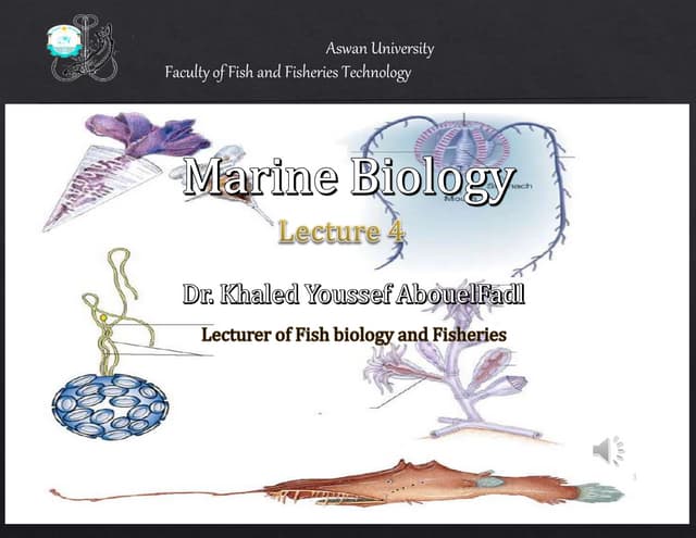 Benthos - types and their role in ecosystem | PPTX