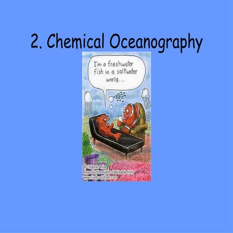 Marine chemistrysnotes | PPT