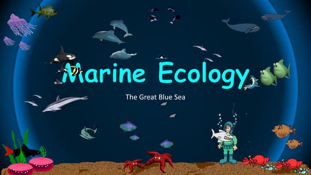 Classification of marine environment ppt | PPTX