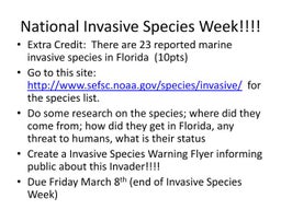 Invasive species powerpoint | PPT