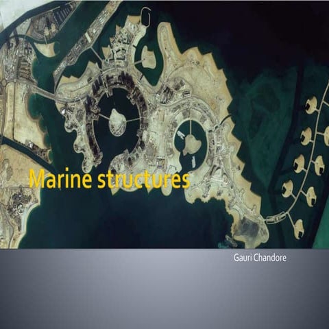 Marine structures | PPTX