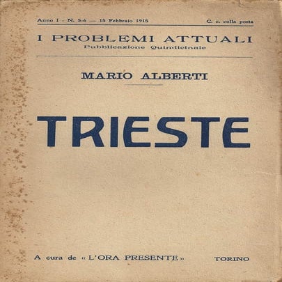 Mario Alberti - Trieste (1915) | PDF