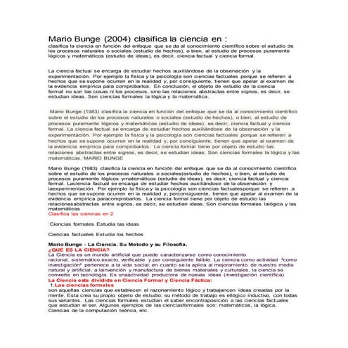Mario bunge 1 1 | DOCX