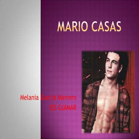 Mario casas | PPTX