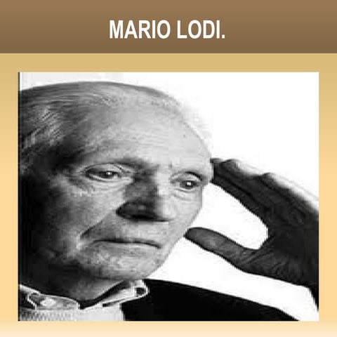 Mario lodi | PPTX