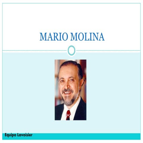 Mario molina | PPTX