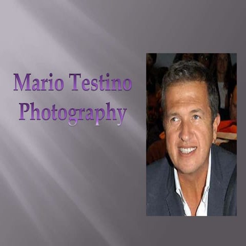 Mario testino | PPTX