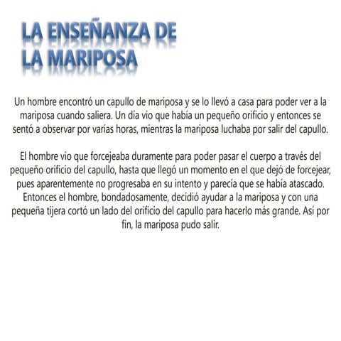 Dinámica la mariposa | DOCX