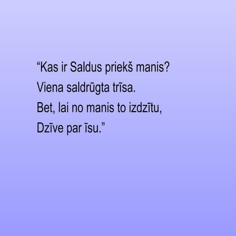 Maris caklais saldus | PPT
