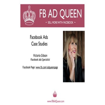 Facebook Ad Case Studies | PPT
