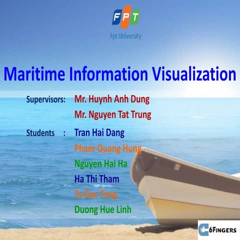 Maritime Information Visualization Final | PPT