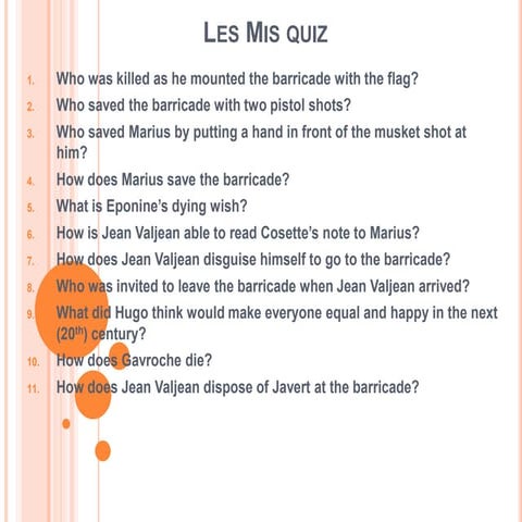 Marius quiz | PPT