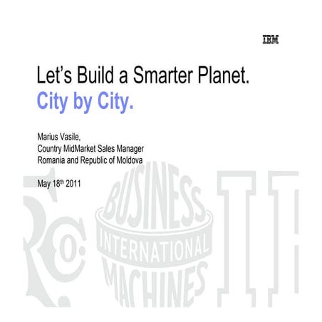 Smarter Planet | PDF