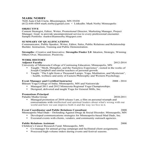 Mark.norby.resume | PDF
