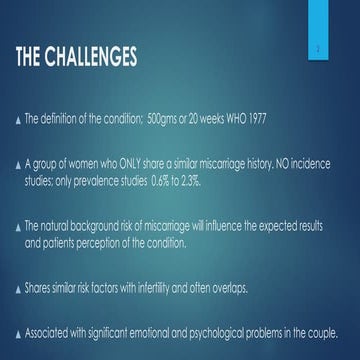 MARK-FORMOSA.pptx on recurrent pregnancy loss | PPTX