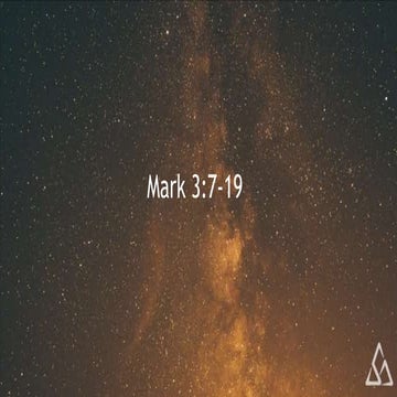 Mark 3:7-19 | PPT