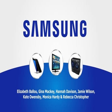 Samsung Presentation (Fall 2016) | PDF