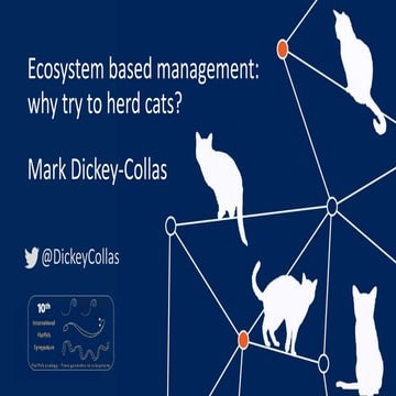 Ecosystem based management: why try to herd cats? | PPT